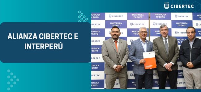 Alianza entre Cibertec e Interperú | Instituto Cibertec